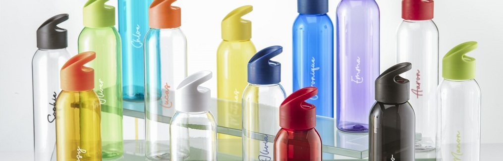 Waterflesjes bedrukken helemaal in jouw stijl.